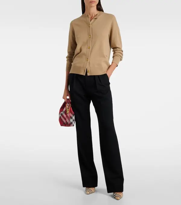 Burberry Cashmere-blend Cardigan