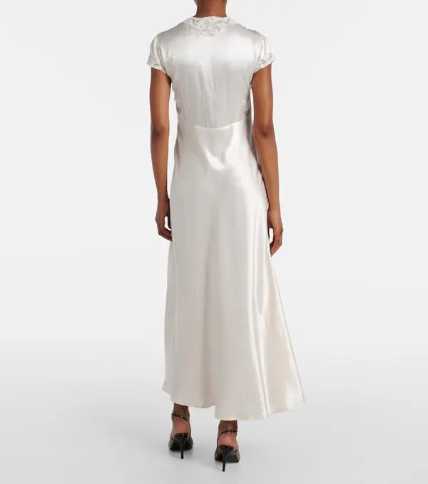 Rixo Amari Satin Gown