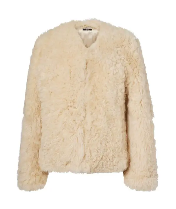 TOM FORD Shearling Jacket - White