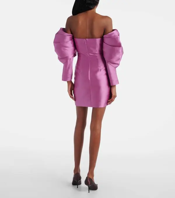 freja mini dress burgundy Freja Mini Dress