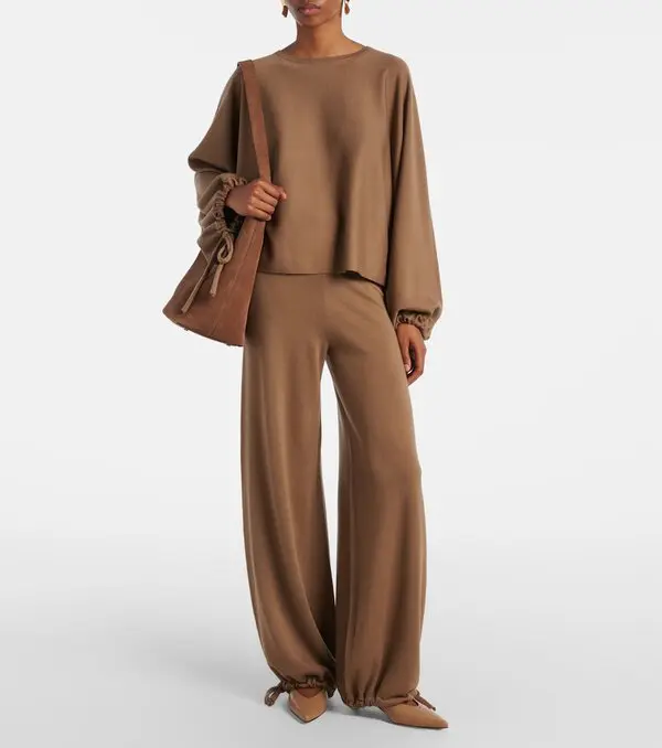 Max Mara Frais Virgin Wool Sweater - Brown
