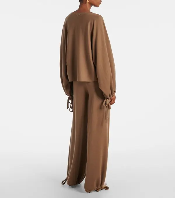 Max Mara Frais Virgin Wool Sweater - Brown