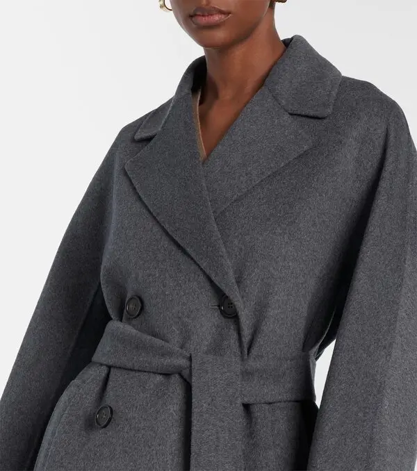 Max Mara Paul Double-breasted Virgin Wool Coat