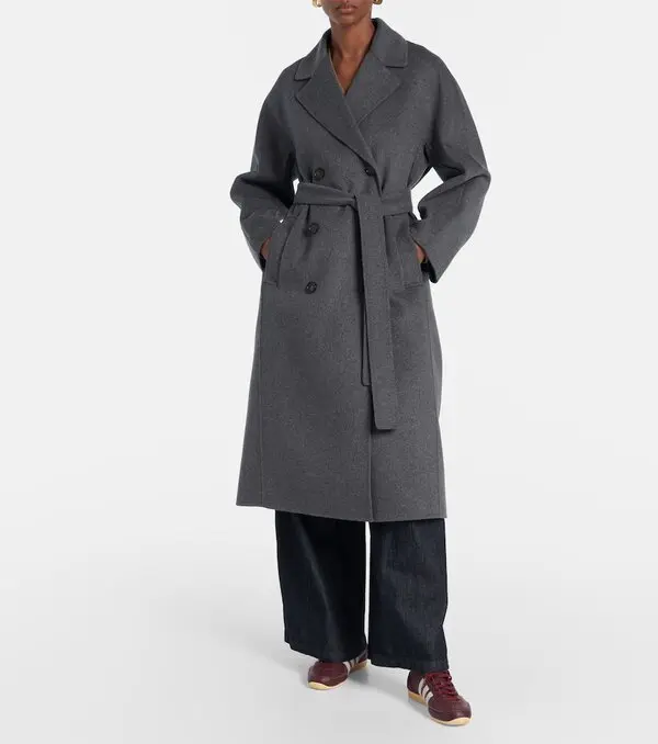 Max Mara Paul Double-breasted Virgin Wool Coat