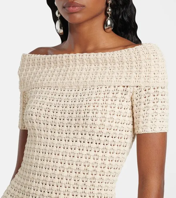 Isabel Marant Étoile Charlottega Crochet Minidress