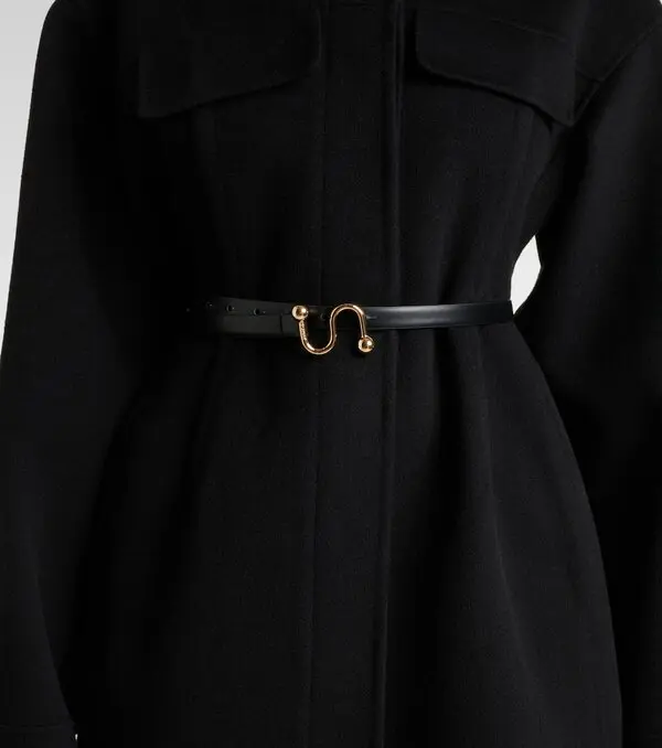 Sportmax Olio Virgin Wool Coat - Black