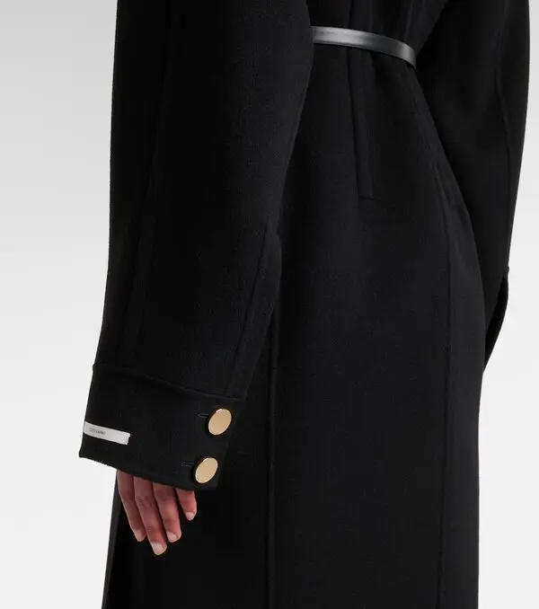 Sportmax Olio Virgin Wool Coat - Black