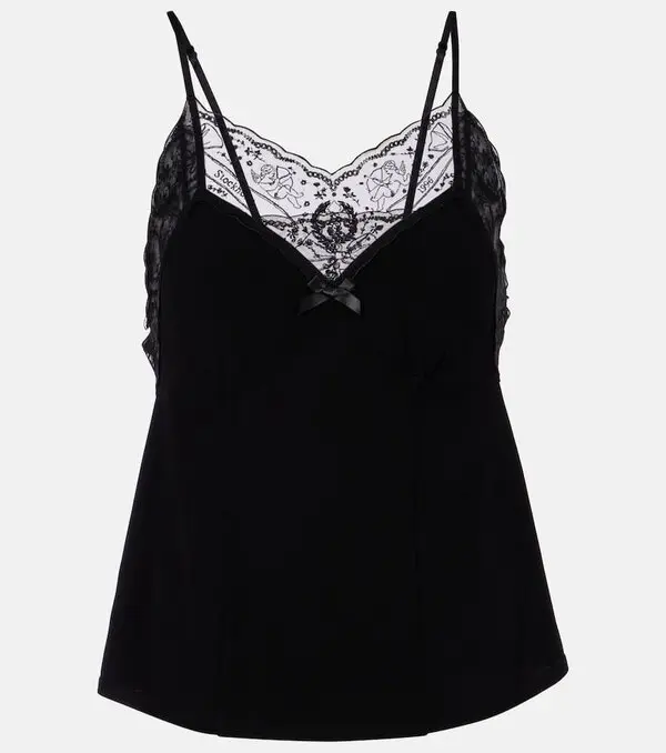 Acne Studios Nylon-trimmed Top