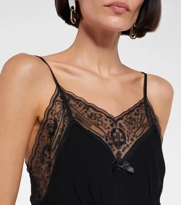 Acne Studios Nylon-trimmed Top