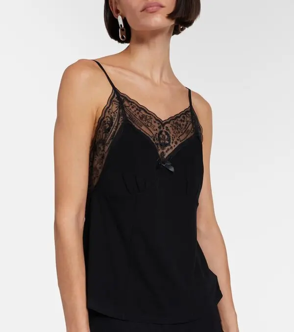Acne Studios Nylon-trimmed Top