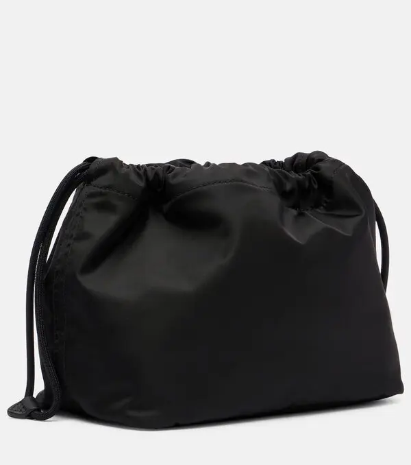 Burberry Reversible Leather-trimmed Pouch