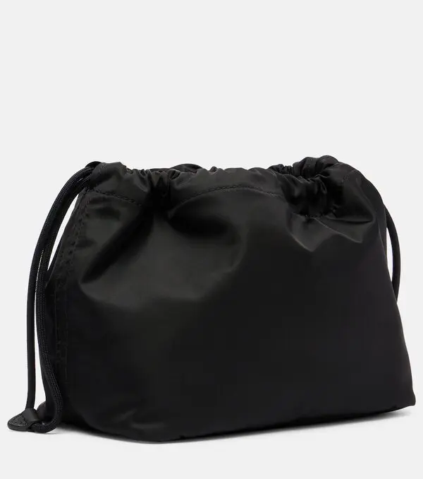 Burberry Reversible Leather-trimmed Pouch