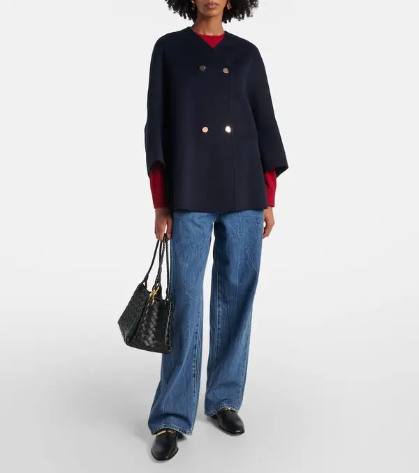 Max Mara Virgin Wool Double-breasted Jacket