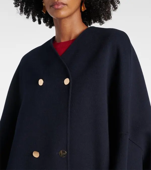 Max Mara Virgin Wool Double-breasted Jacket
