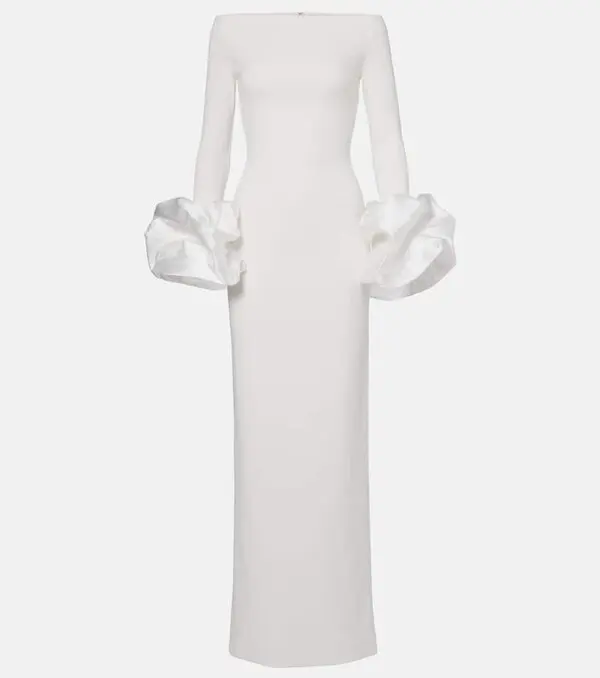 white lace wedding dresses Simple Long Sleeve Lace Wedding Dress
