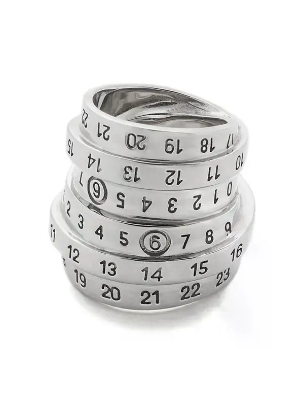 MAISON MARGIELA Numeric Ring - Silver