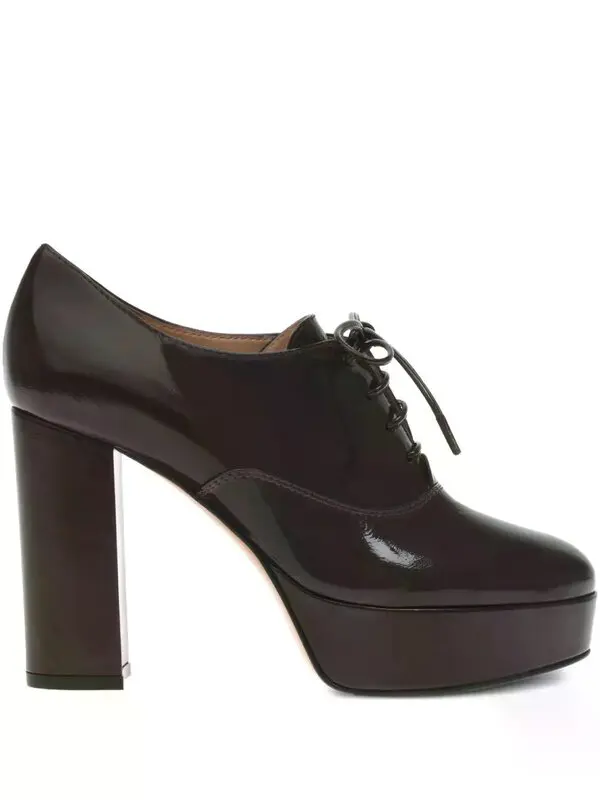GIANVITO ROSSI Vicky Lace-up Platform Boots