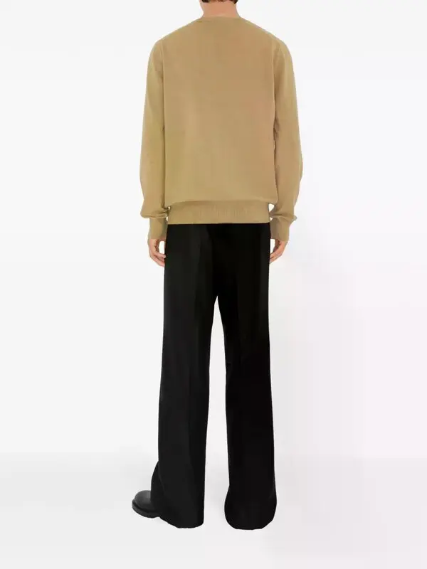 Burberry Logo-embroidered Cashmere Jumper