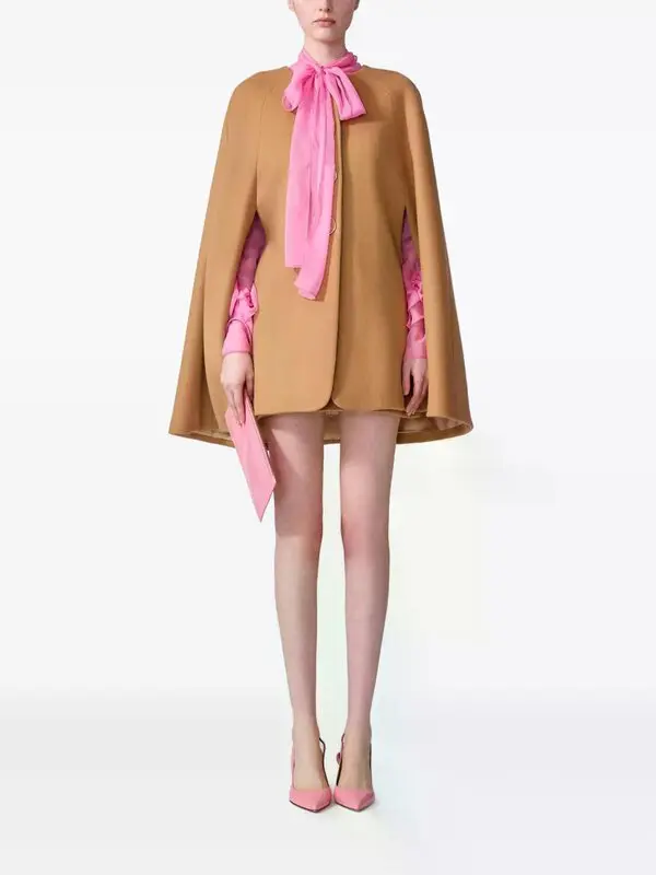 Carolina Herrera Wool Cape