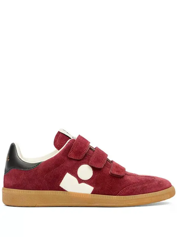 Isabel Marant Étoile Beth Touch-strap Suede Sneakers