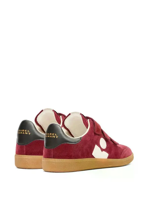 Isabel Marant Étoile Beth Touch-strap Suede Sneakers