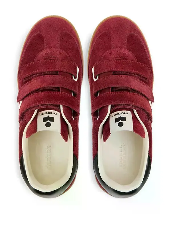 Isabel Marant Étoile Beth Touch-strap Suede Sneakers