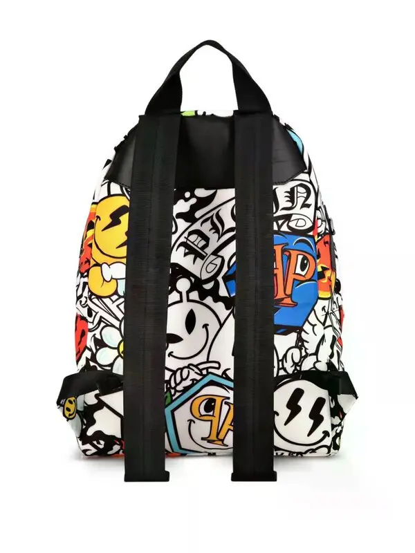 Philipp Plein Printed Backpack