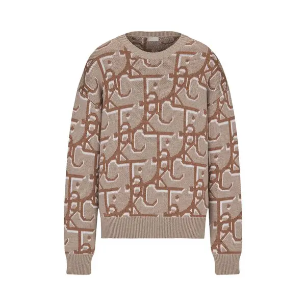 Dior Oversized Sweater - Tan