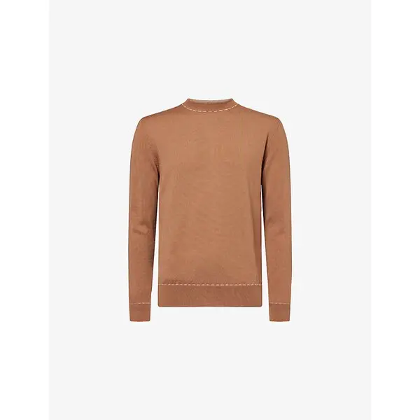Eleventy Crewneck Wool Jumper