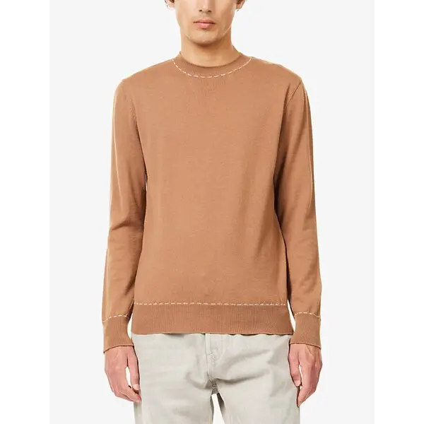 Eleventy Crewneck Wool Jumper