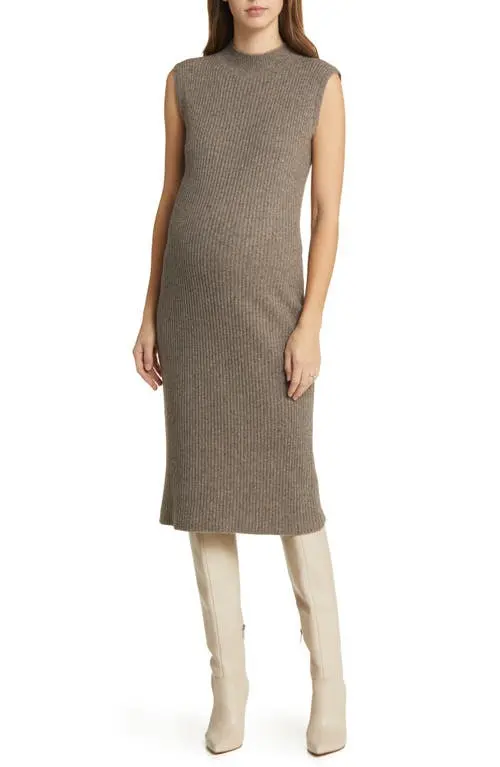 EMILIA GEORGE Alexandra Knit Dress - Camel