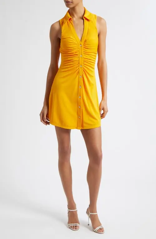 Cinq À Sept Melinda Sleeveless Minidress - Saffron