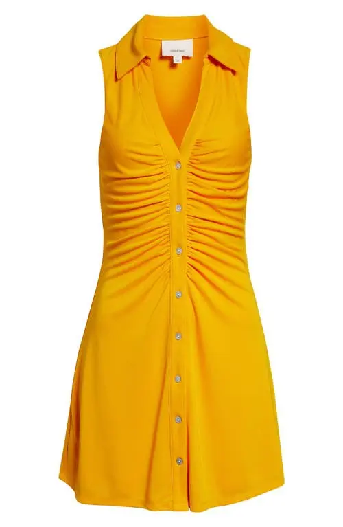 Cinq À Sept Melinda Sleeveless Minidress - Saffron