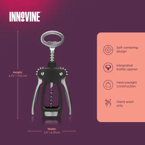 INNOVINE Double Lever Corkscrew