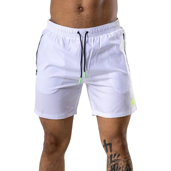 MACEOO Swim Lion Brilliant Swim Trunks - White