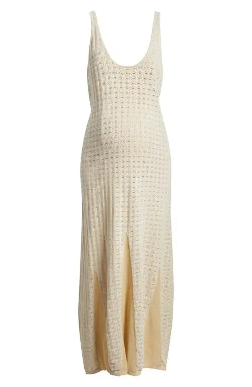 EMILIA GEORGE Naomi Pointelle Maxi Dress