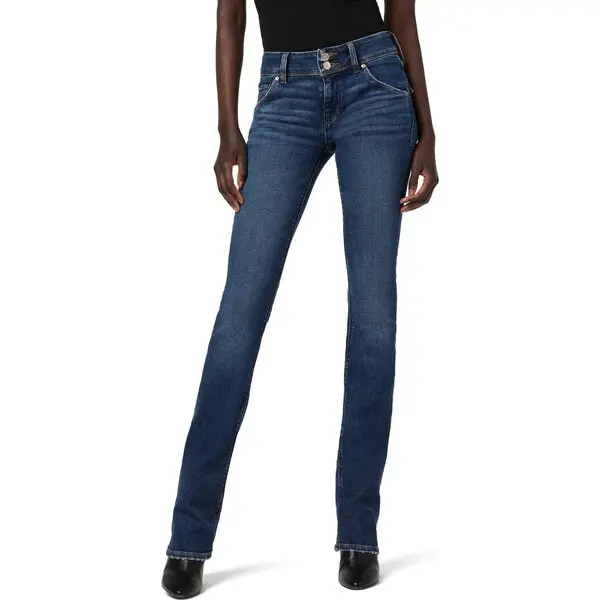 Hudson Jeans Beth Mid-rise Baby Bootcut Jean - Olympic