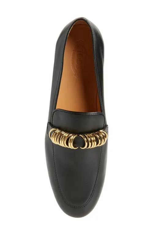TOD'S Ring Loafer - Nero