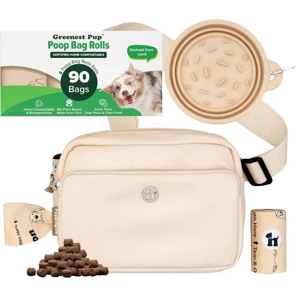 PUPPINGTON 3-in-1 Dog Walk Kit - Vanilla Cream