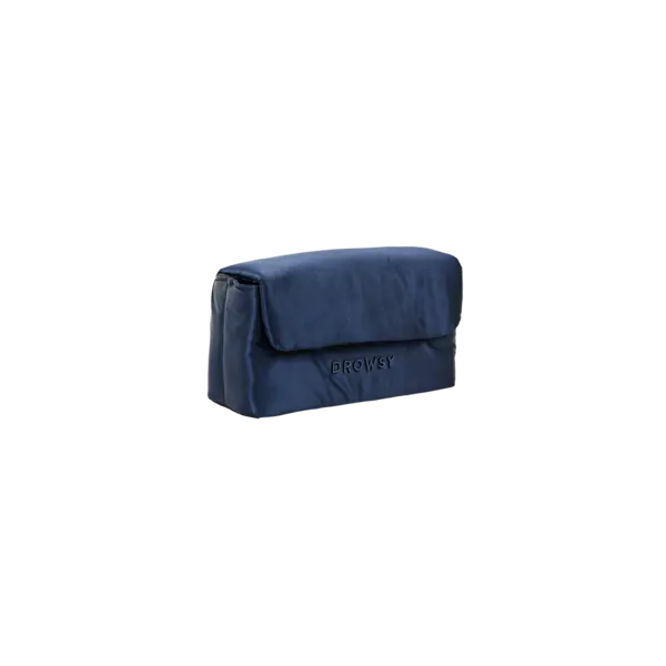 DROWSY SLEEP CO. Silk Necessaire Pouch - Midnight Blue