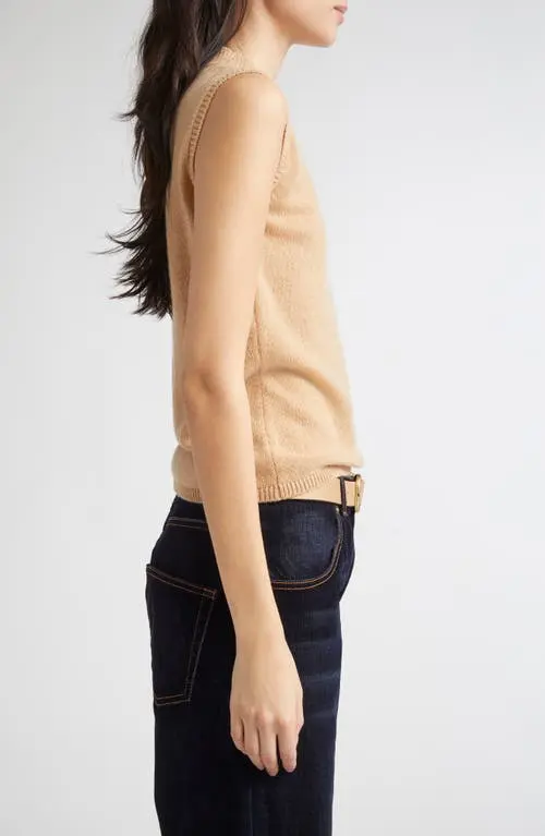 Eleventy Cashmere Sweater Vest - 04nn Camel