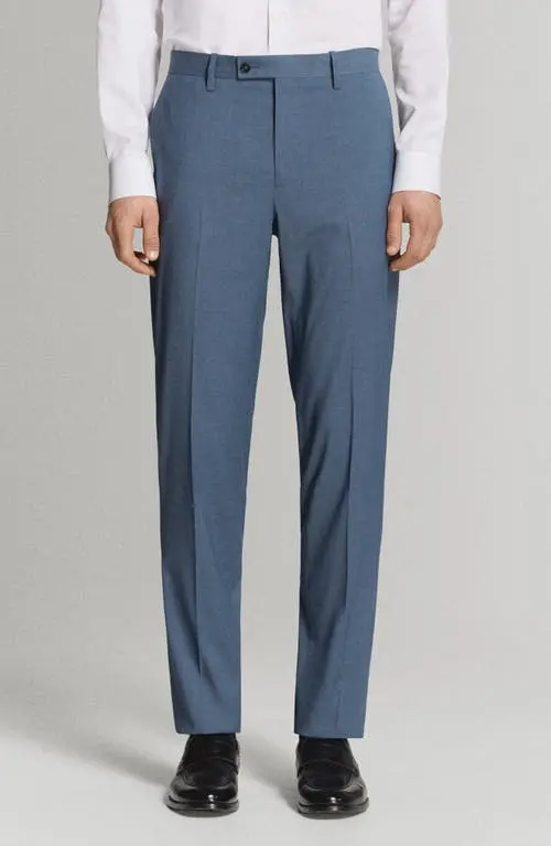 Mango Milan Slim Fit Suit Pants - Indigo Blue