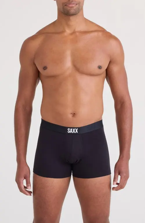 SAXX Vibe Xtra Soft Comfort Trunks - Black