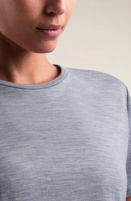 Icebreaker Lyocell & Merino Blend 125 Cool-lite Sphere T-shirt - Metro Heather