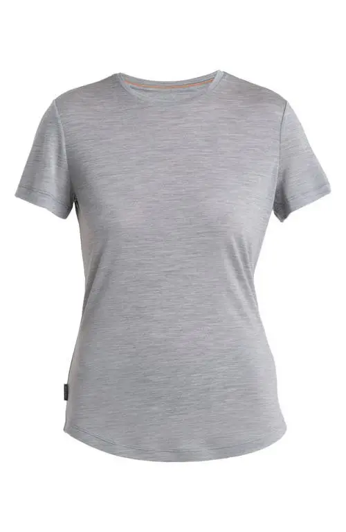 Icebreaker Lyocell & Merino Blend 125 Cool-lite Sphere T-shirt - Metro Heather