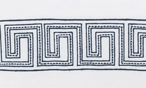 MATOUK Ophelia Pillow Sham - Indigo