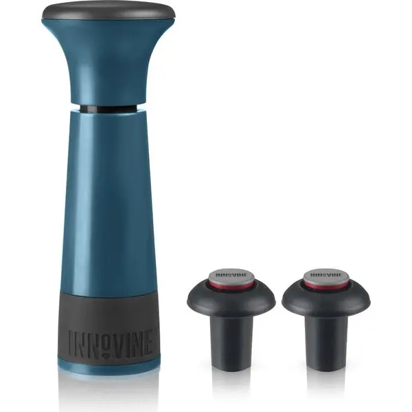 INNOVINE Vacuum Pump Wine Saver - Deep Teal