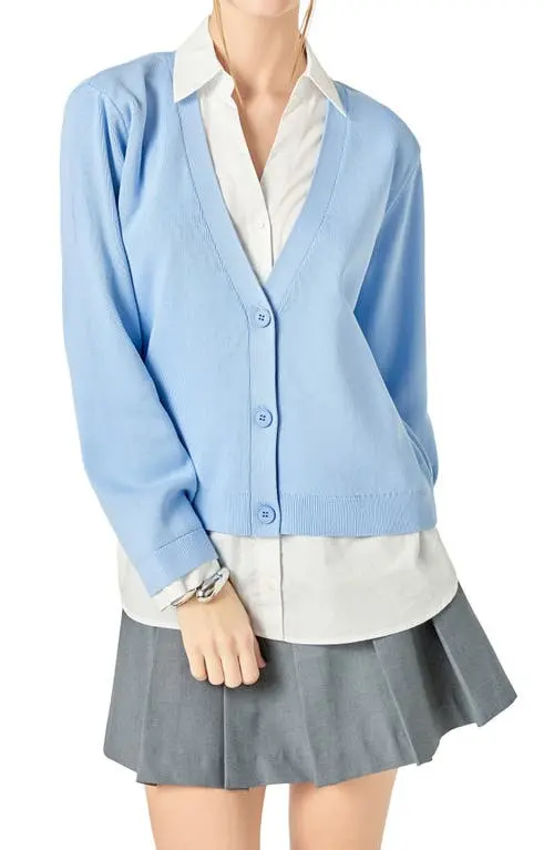 English Factory Mixed Media Button-up Shirt