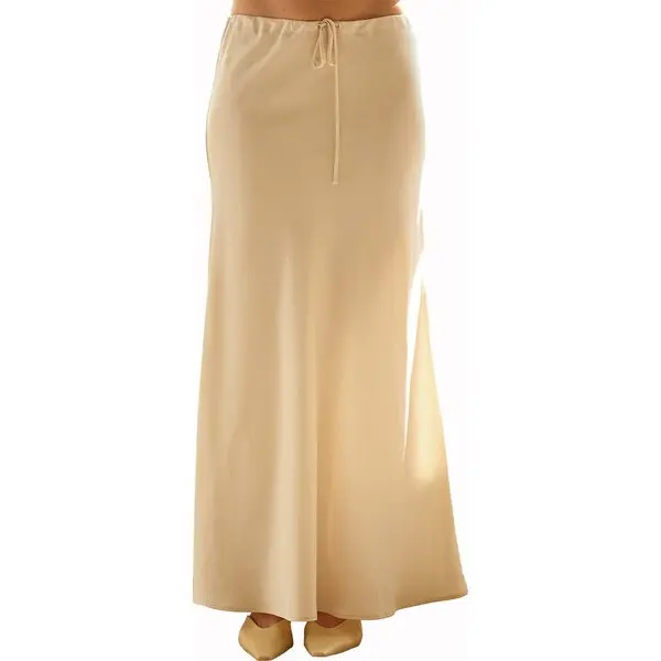 CRESCENT Bias Lyocell Maxi Skirt