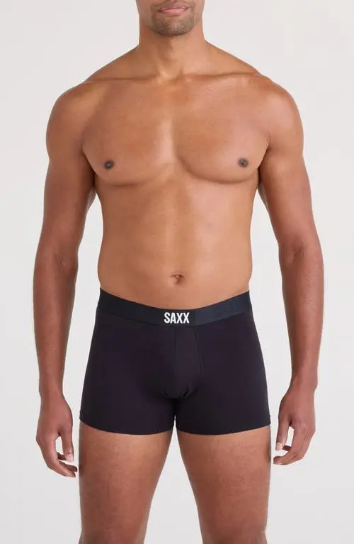 SAXX Assorted 2-pack Vibe Xtra Soft Comfort Trunks - Black/ Dark Grey Heather
